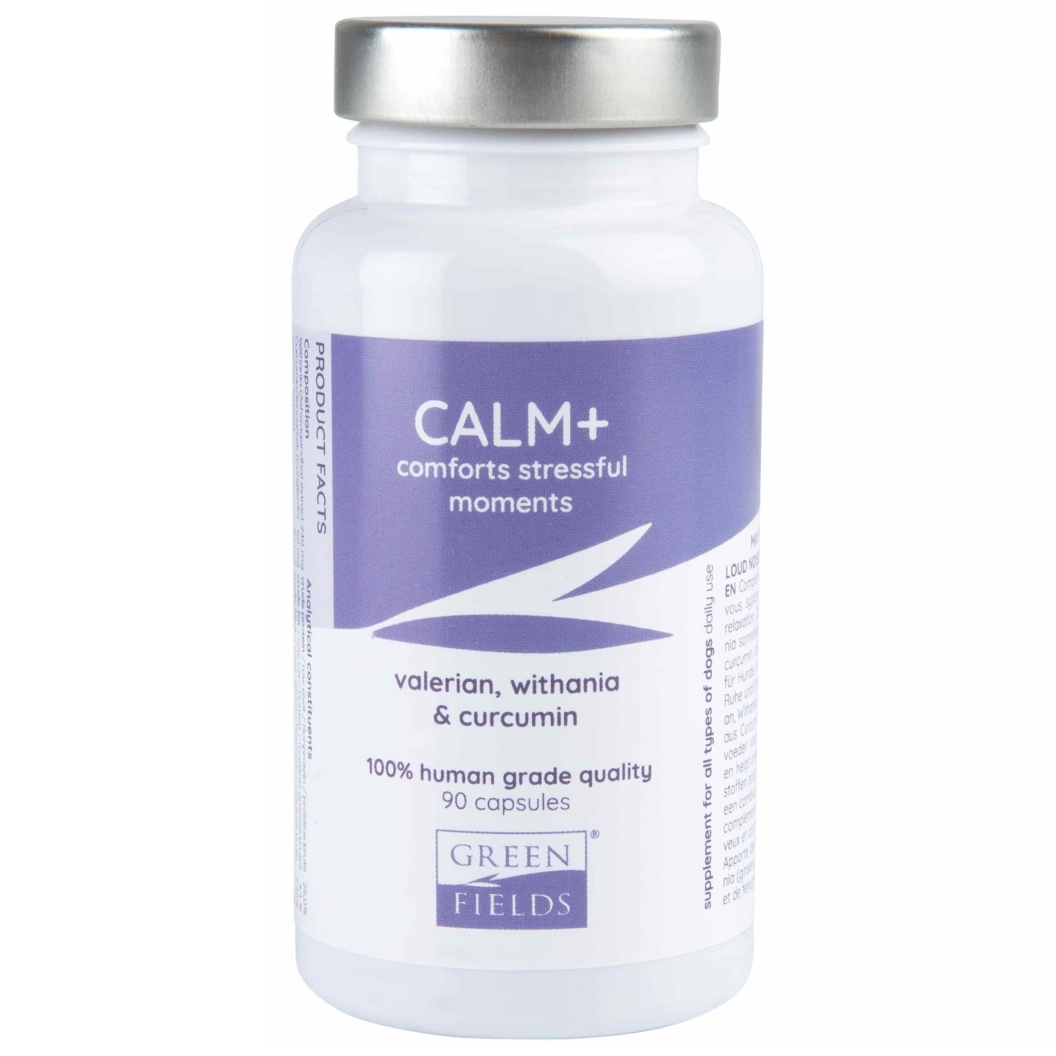 GreenFields Calm+ Comforts Stressful, 90 Capsules - Smart Pet Kuwait